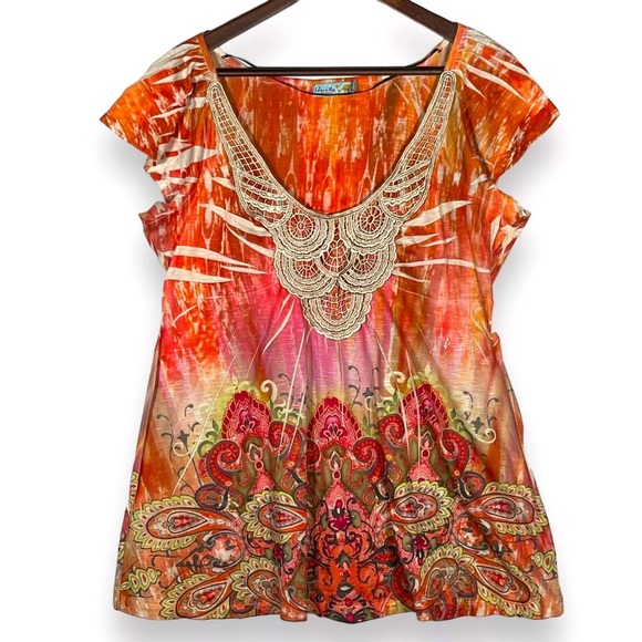 Unity World Wear | Tops | Nwt One World Clothing Live Let Live Orange ...